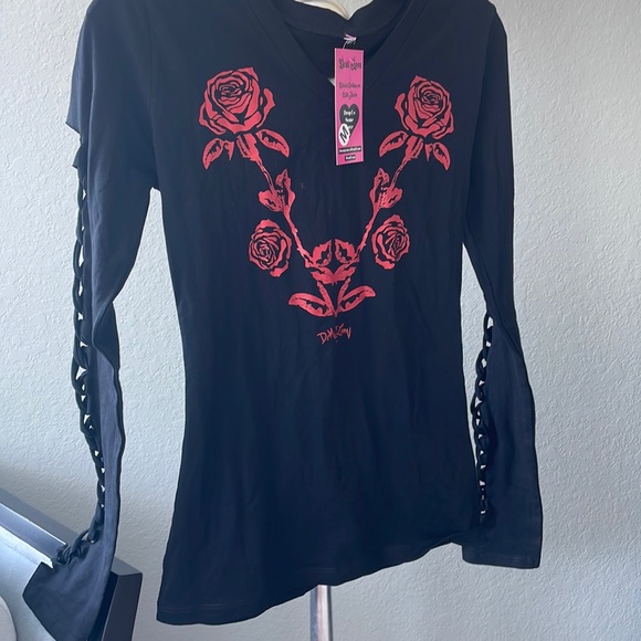 Demi Loon | Tops | Demi Loon Long Sleeve With Cutouts | Poshmark